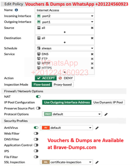 Brave Dumps - FCP - FortiGate 7.4 Administrator Exam Materials